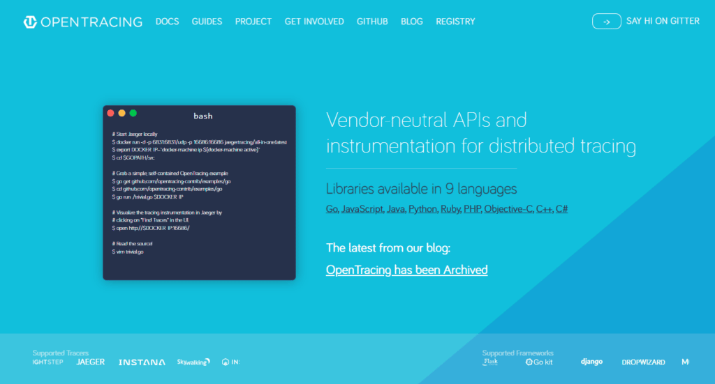 OpenTracing vs. OpenTelemetry - Lightrun
